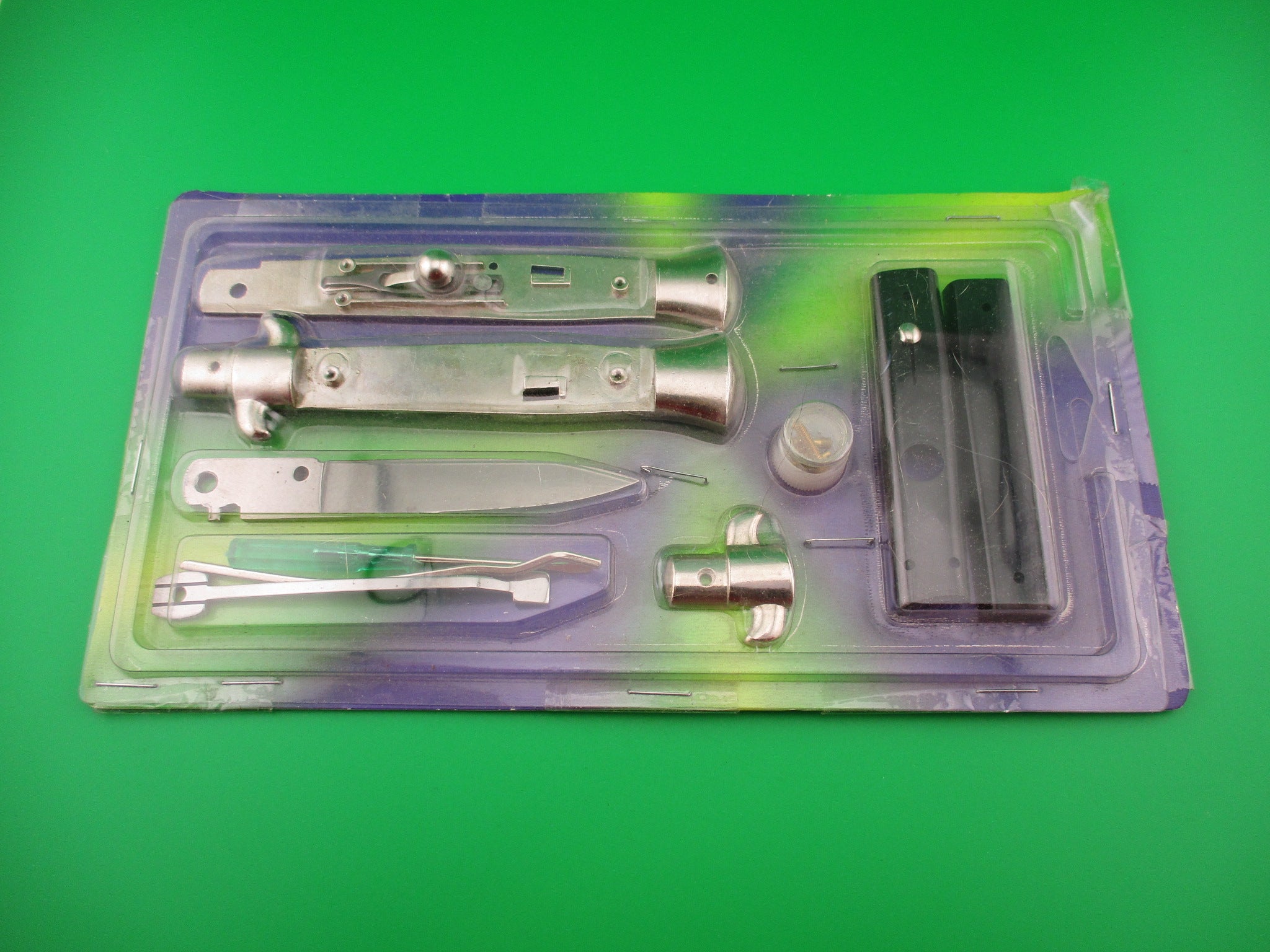 SWITCHBLADE KNIFE KIT Made in Italy 1980s Assemble your own 20cm Stile ...