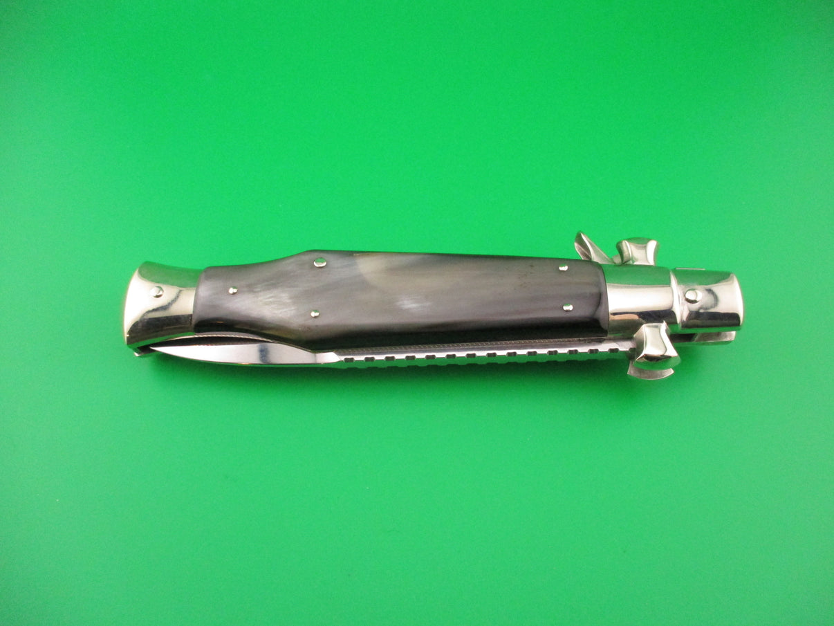 AGA CAMPOLIN BLACK WIDOW Fulcrum Wasp Square button Green horn ...
