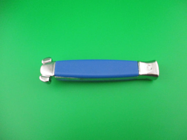 STAINLESS ROSTFREI 20cm RARE Light Blue Super Automatic OTF switchblade ...
