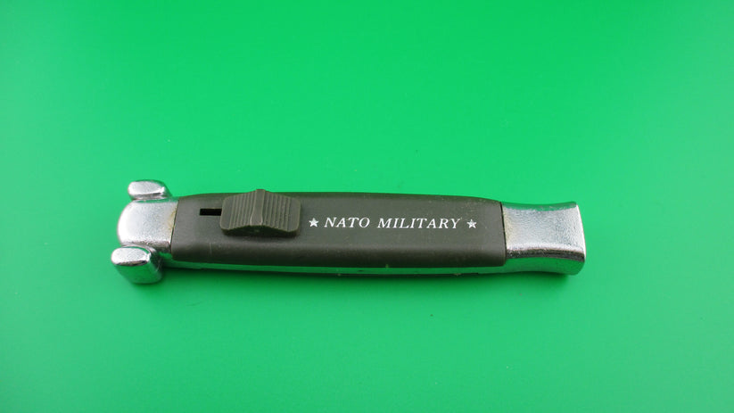 z STAINLESS ROSTFREI NATO MILITARY DA OTF 20cm green automatic knife ...