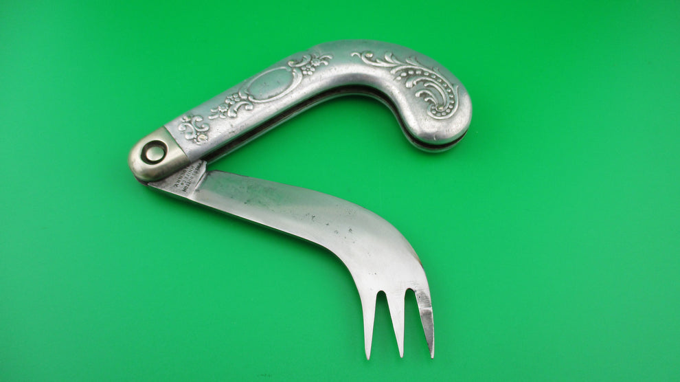 Press Button Knife Co One Arm Man Knife switchblade Aluminum handles ...