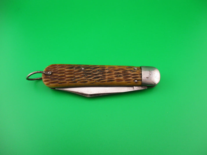 SCHRADE CUT CO M2 Bone WWII Paratrooper Military issue switchblade kni ...