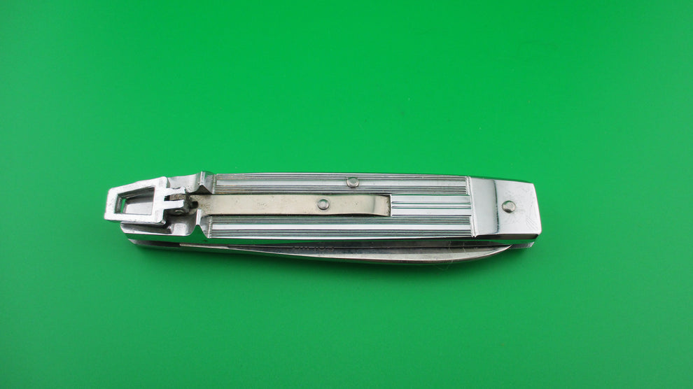 SOLWA SOLINGEN GERMANY ROSTFREI 18cm German Lever automatic knife ...
