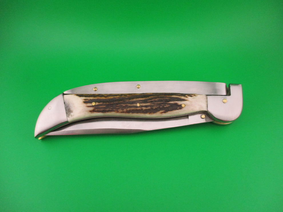 Custom Kabar Grizzly Inspired 13 inch automatic knife – Apple Valley Knives