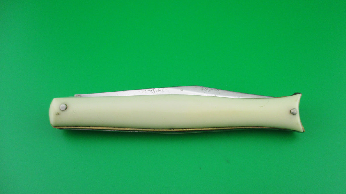 COLONIAL SHUR SNAP Fishtail White Early 2nd Gen switchblade knife ...