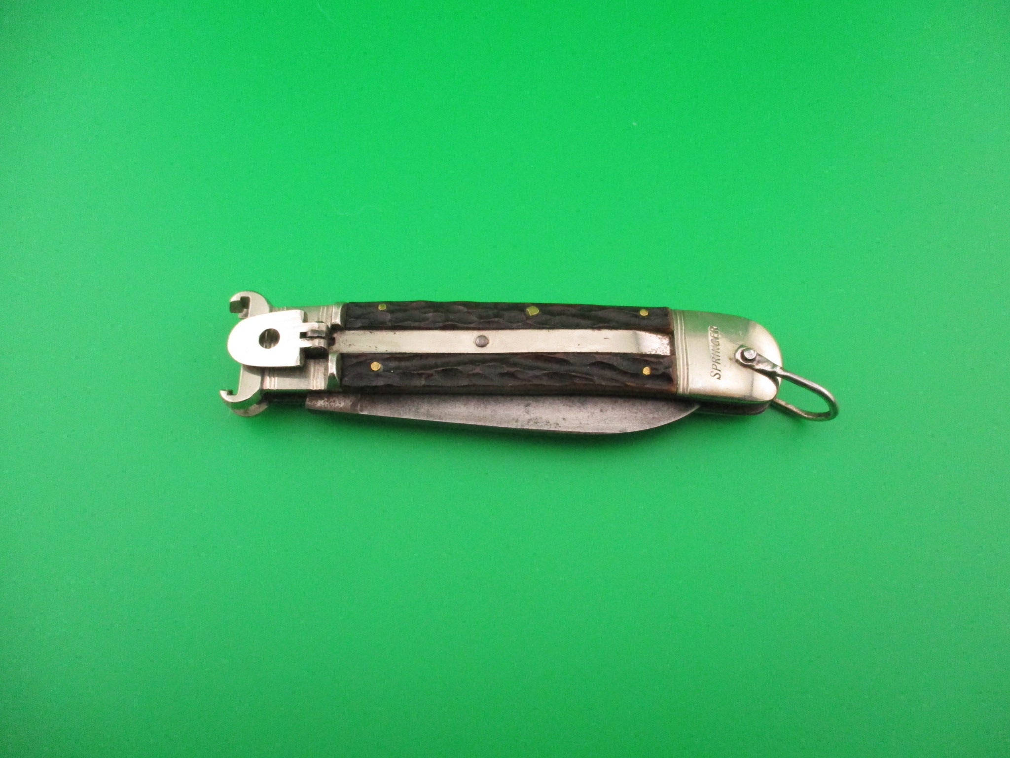 Bonsa SOLINGEN 11cm German SPRINGER Lever Shell Puller bone automatic ...