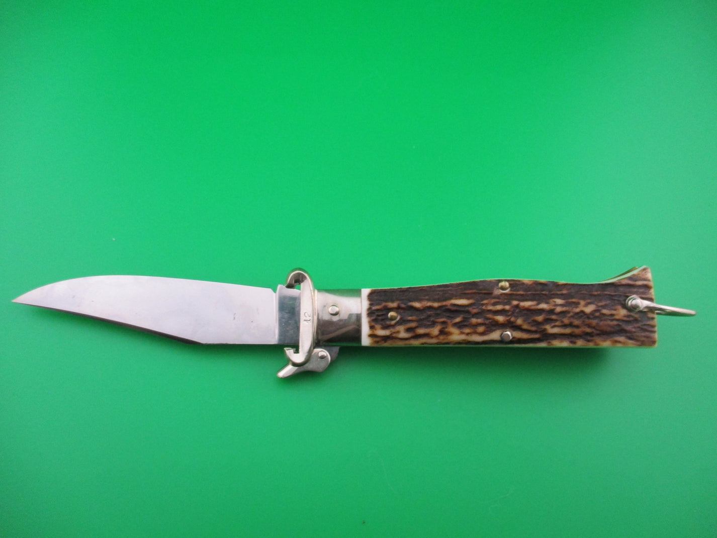 Italian Lepre Maniago Stag Handle Shell puller Fulcrum – Apple Valley ...