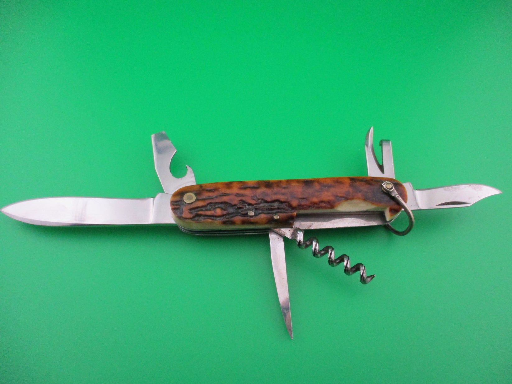 z Coricama Stag Camper knife multi blade – Apple Valley Knives