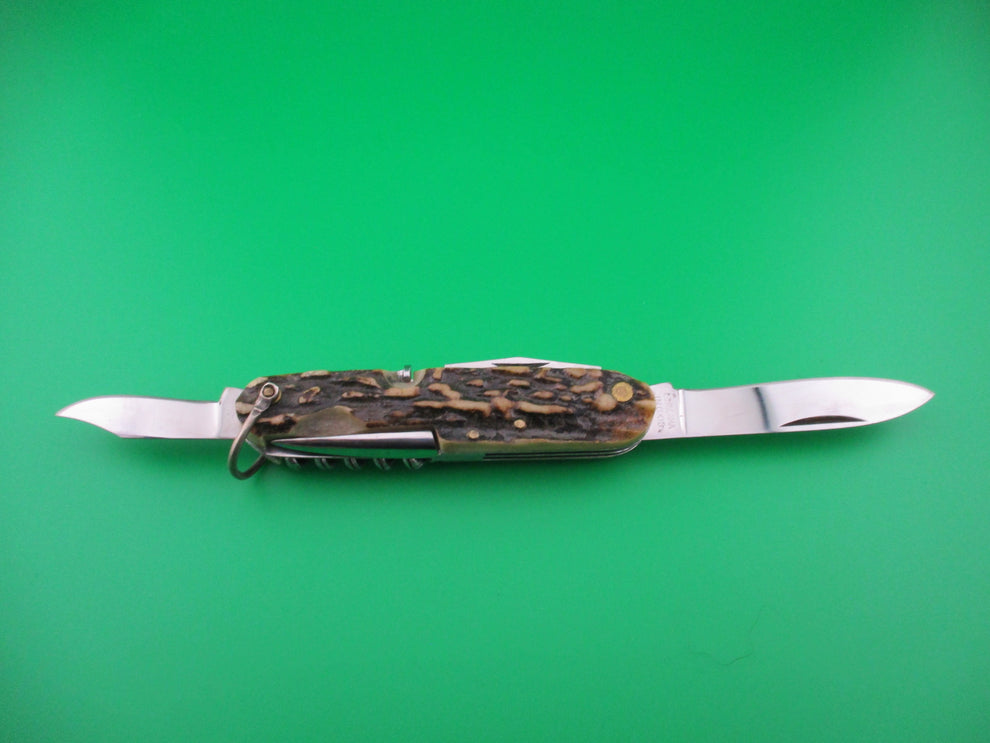z Coricama Stag Camper knife multi blade – Apple Valley Knives