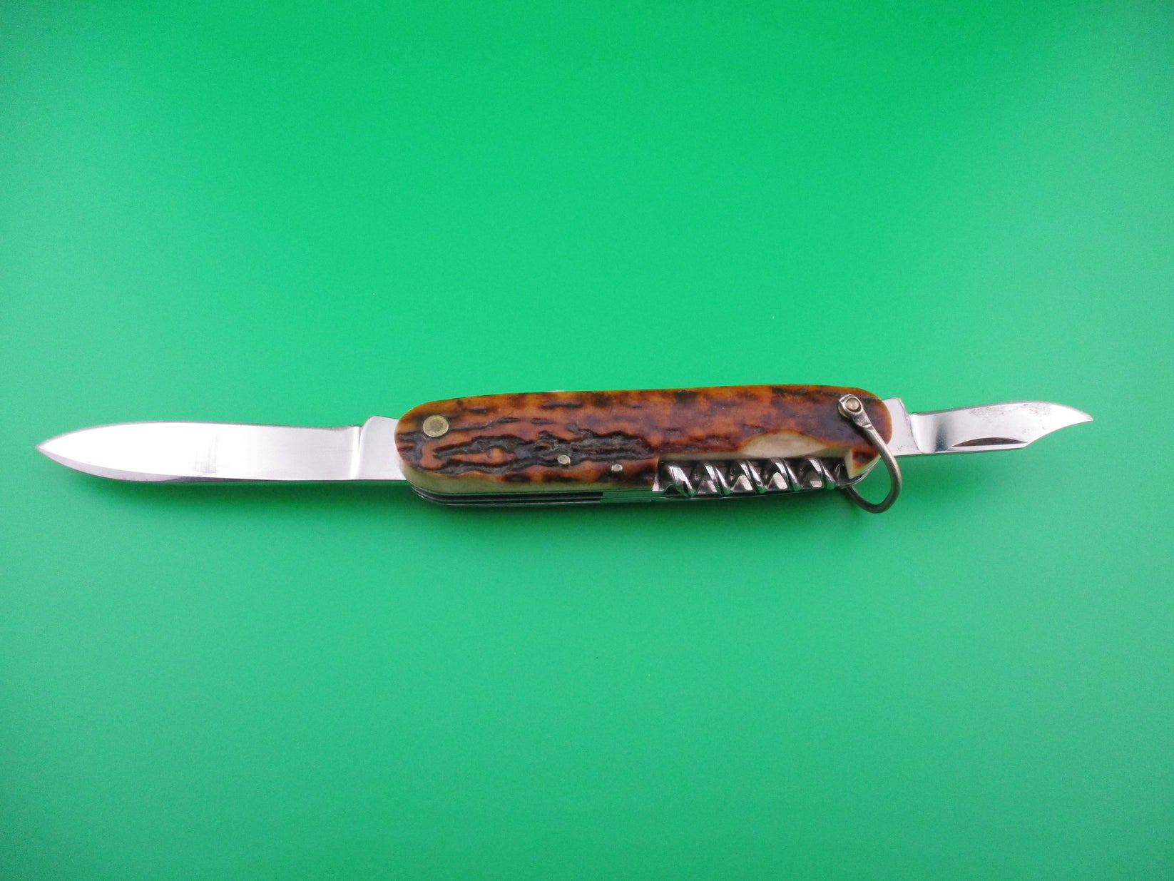 z Coricama Stag Camper knife multi blade – Apple Valley Knives
