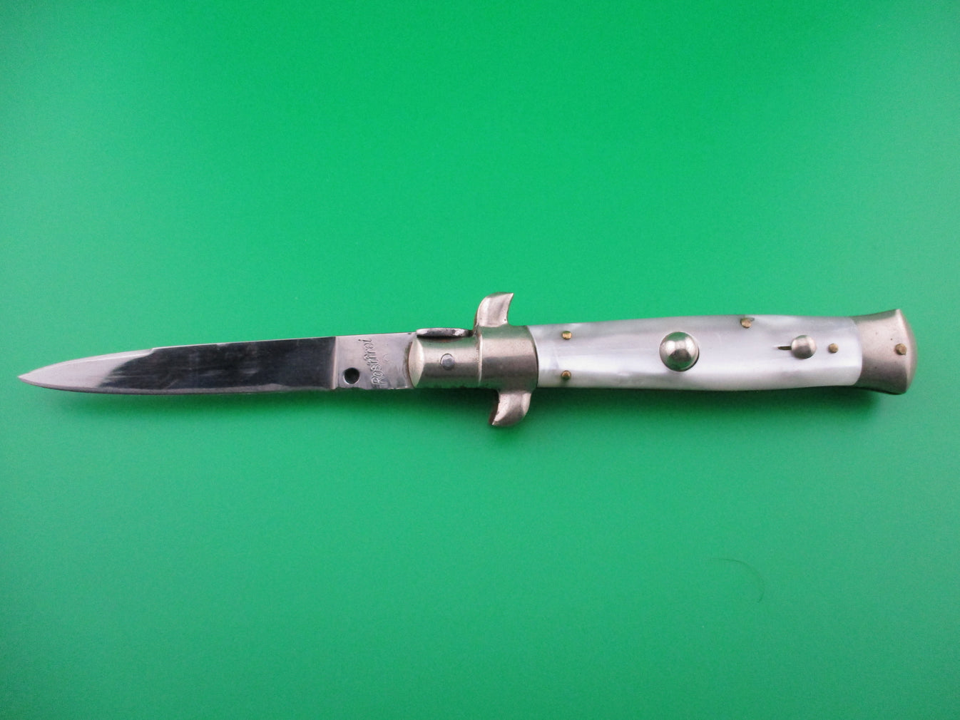 Vintage Italian transitional switchblade Rostfrei pearlex – Apple ...