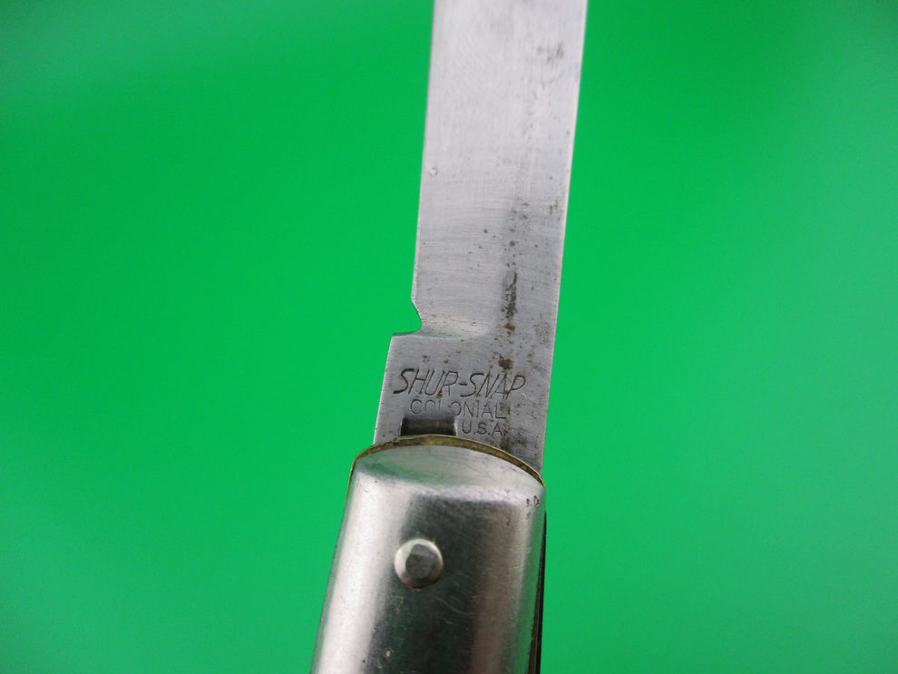 z Colonial Shur-snap Fishtail Early White – Apple Valley Knives