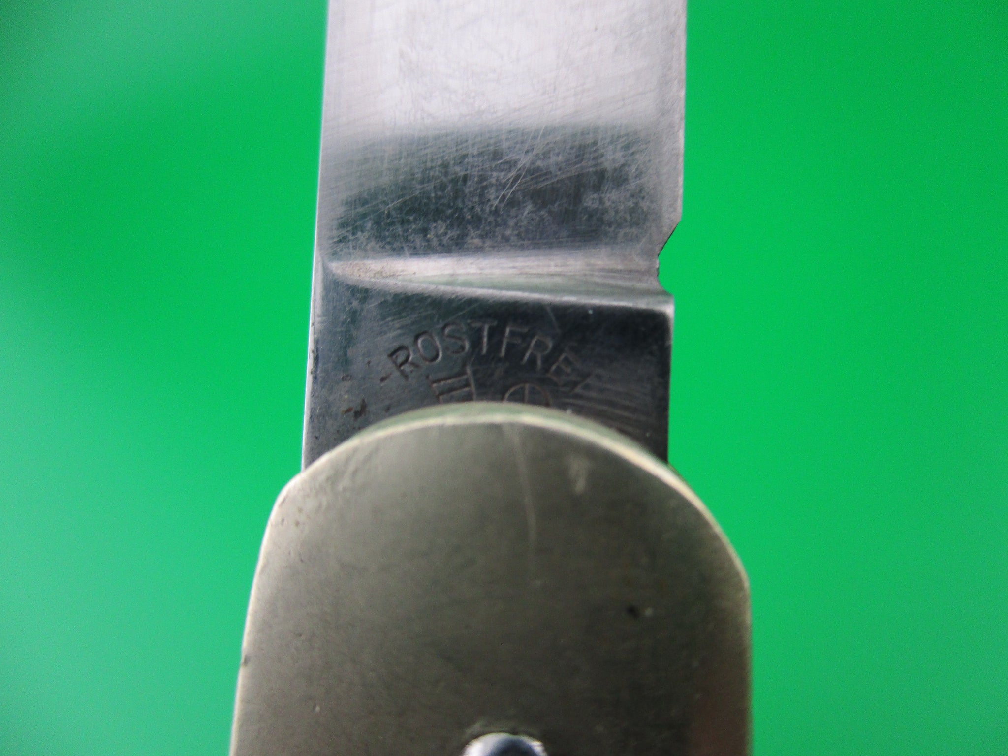Bonsa 10cm German SPRINGER Lever knife Stag Vintage – Apple Valley Knives