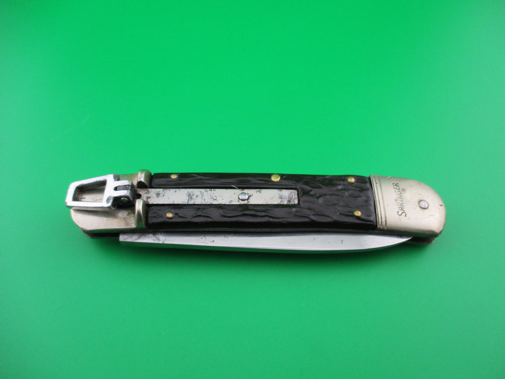 z Bonsa 11cm German SPRINGER bone Lever automatic knife – Apple Valley ...