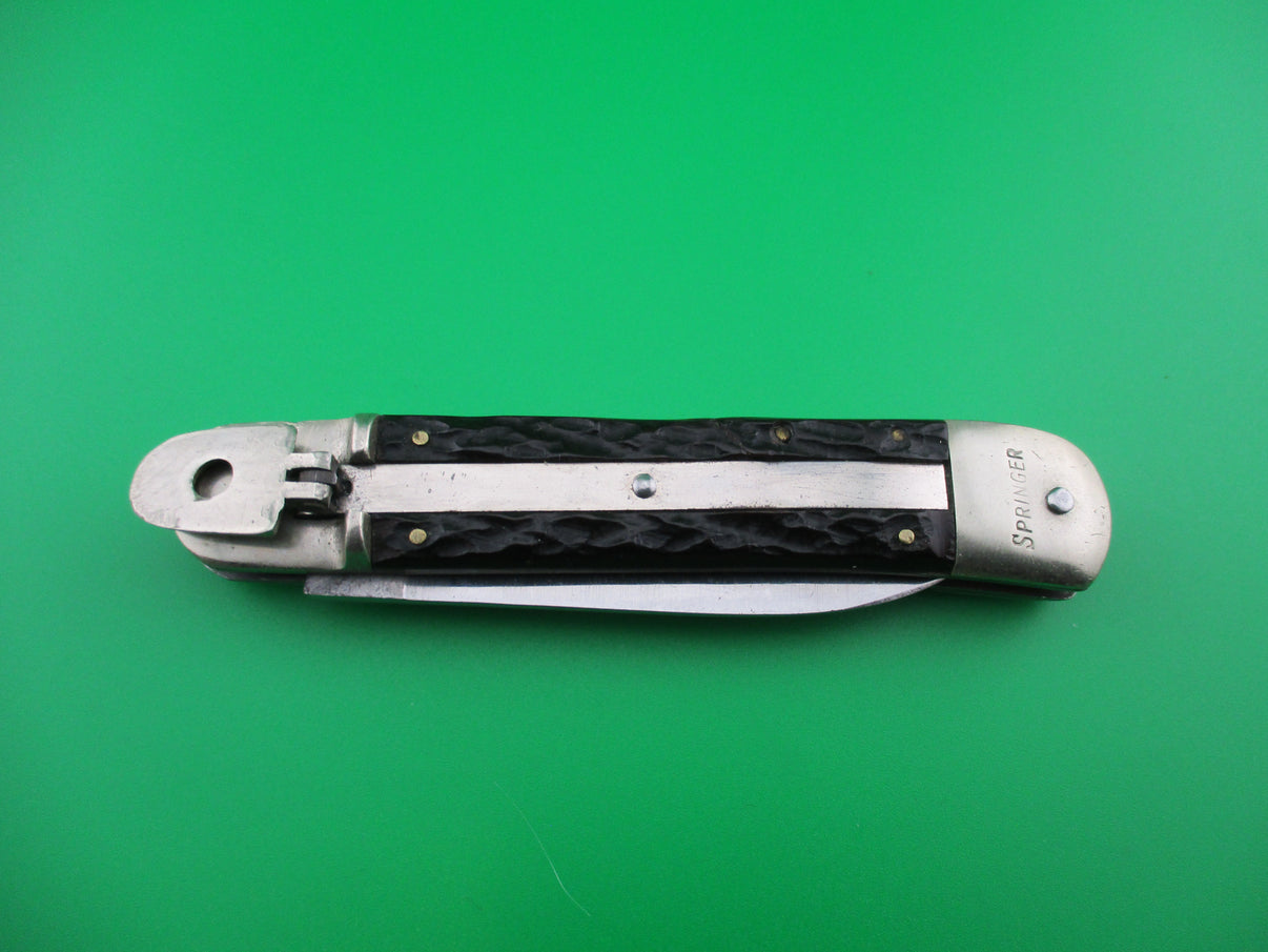 Bonsa 10cm Vintage German SPRINGER lever automatic – Apple Valley Knives