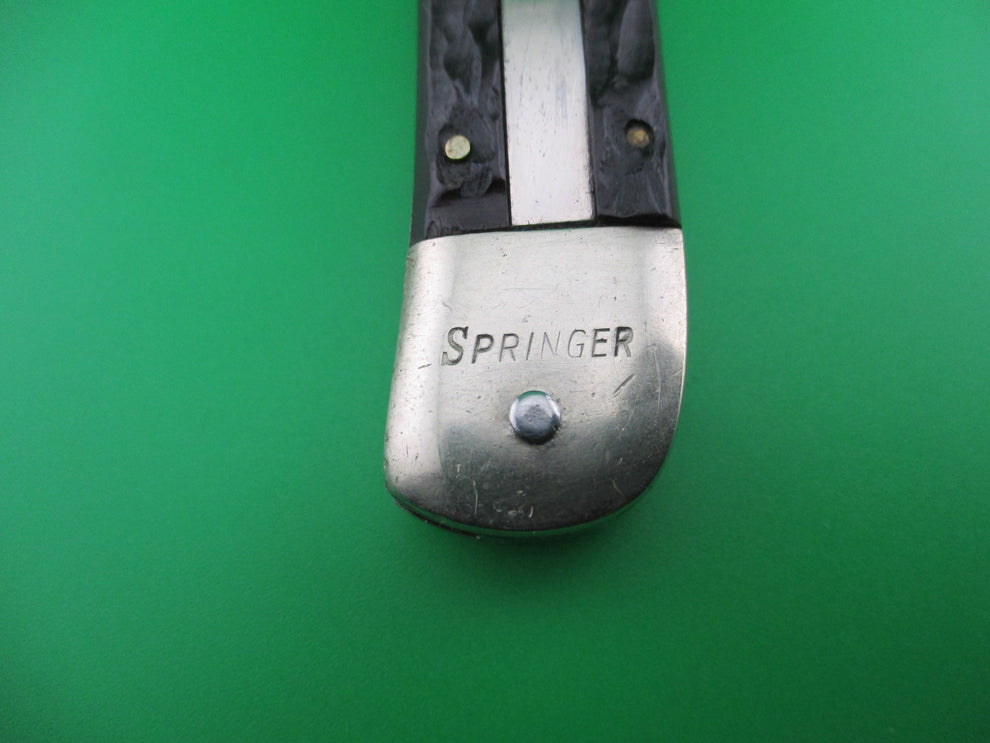 z Bonsa 10cm Vintage German SPRINGER lever automatic – Apple Valley Knives