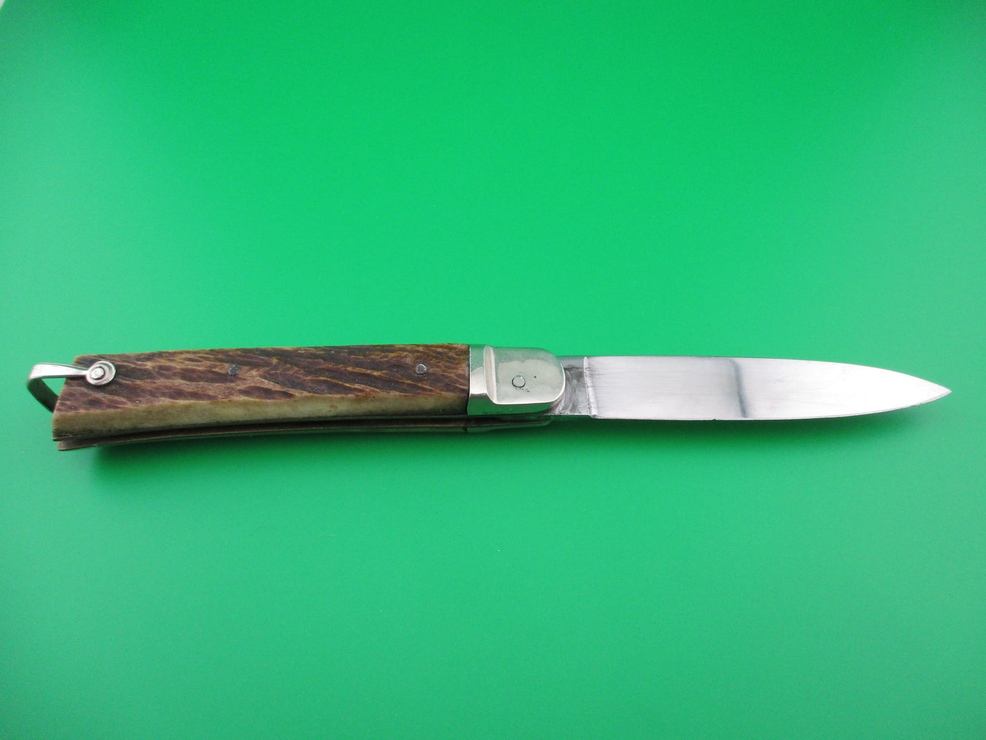 Makinox French Stag Lever knife automatic – Apple Valley Knives