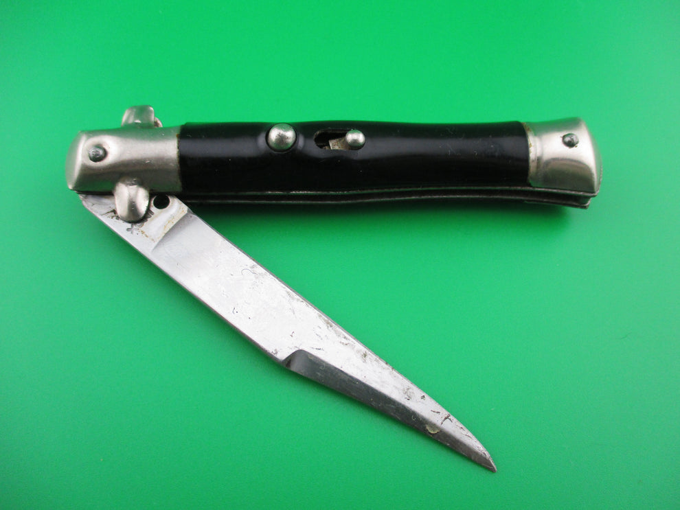 INOX 18cm Italian Tourist knife Black BOBC INOX automatic knife – Apple ...