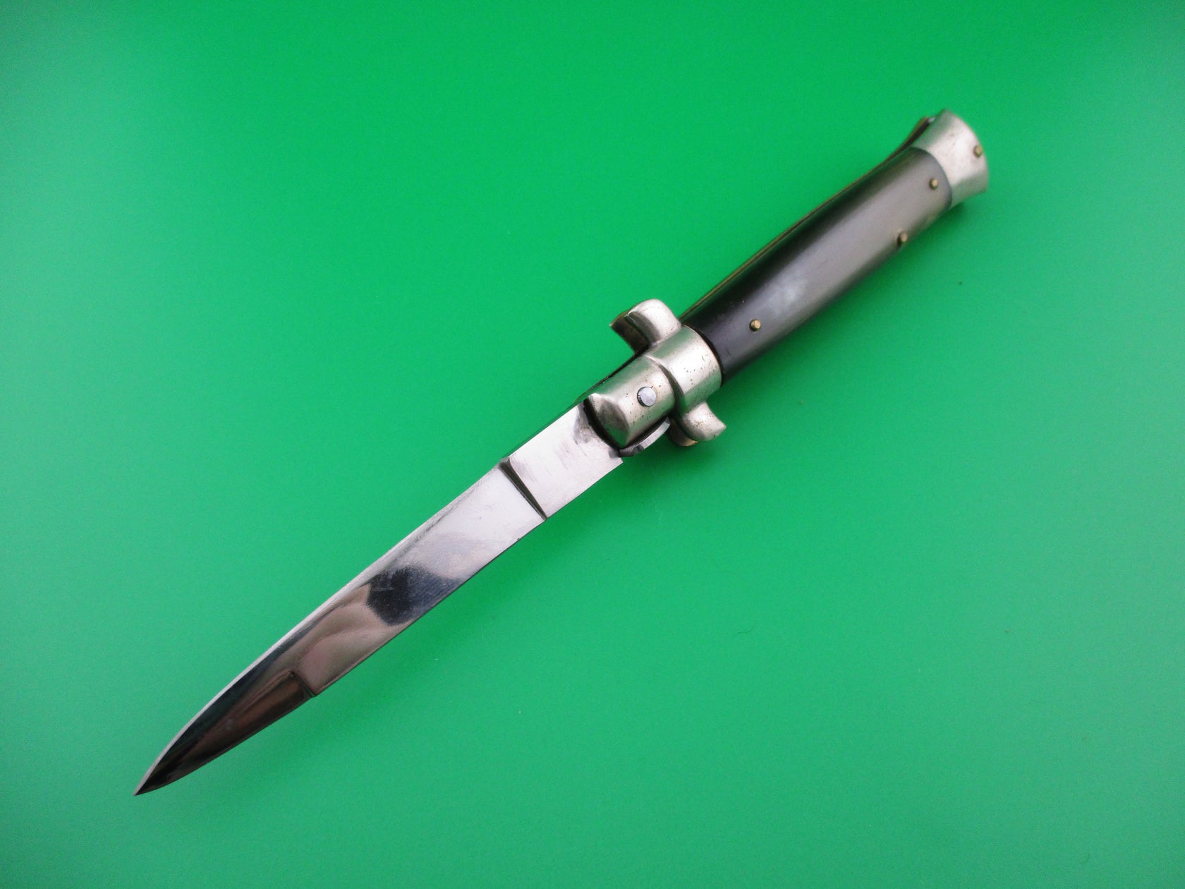 Rostfrei IMPORT 20cm Italian transitional stiletto switchblade knife ...