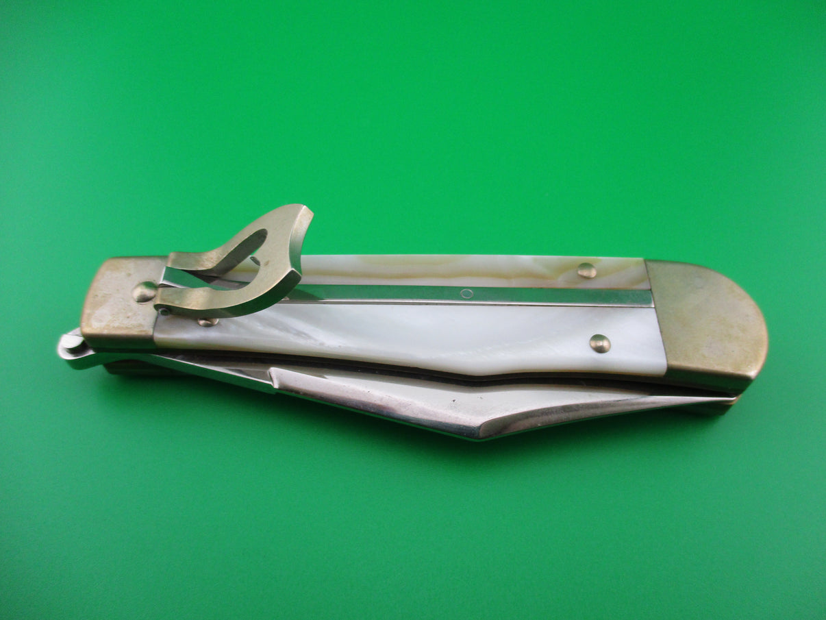 James D. Lippincott CASE Lever inspired Custom Automatic knife – Apple ...