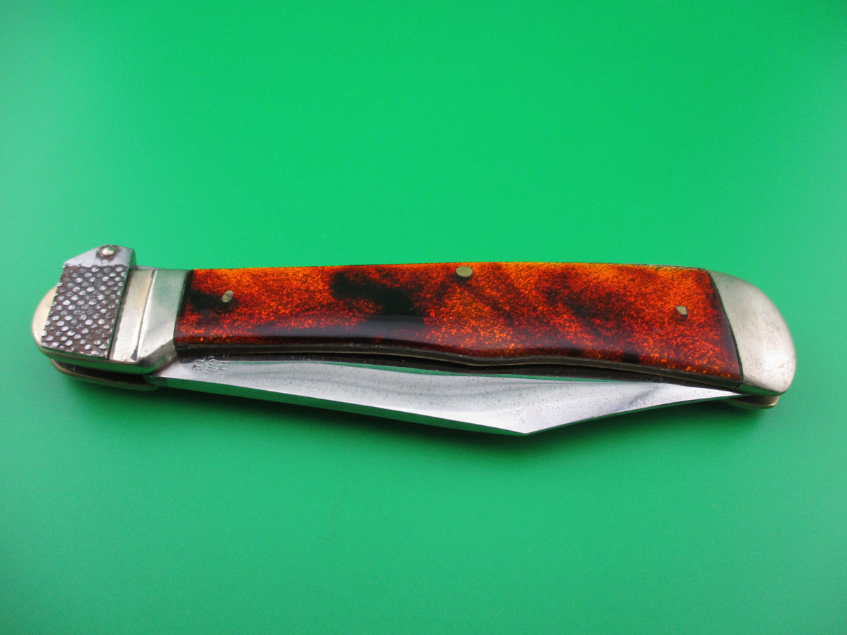 Z AC MFG CO Aerial Original 1930s Glitter celluloid switchblade knife ...