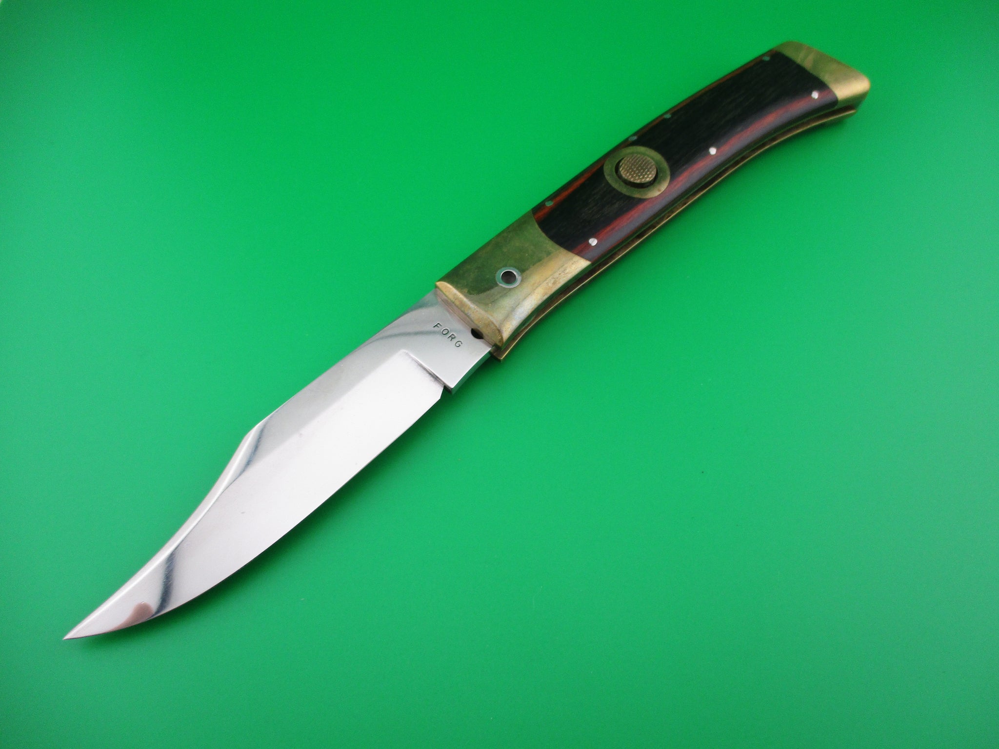 z FORG Custom No. 152 Automatic knife – Apple Valley Knives