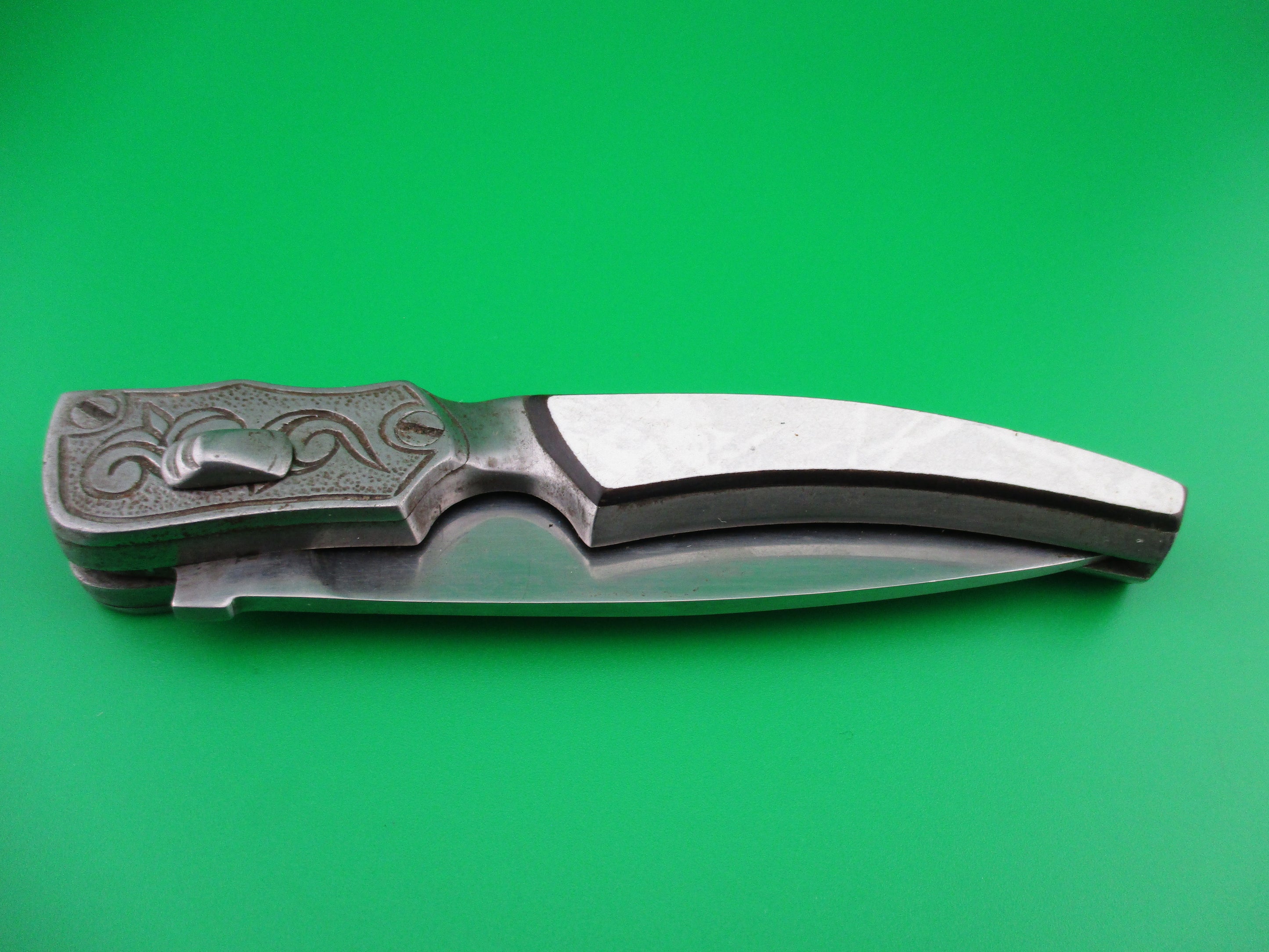Vintage Russian RPK Sliding button automatic knife – Apple Valley Knives
