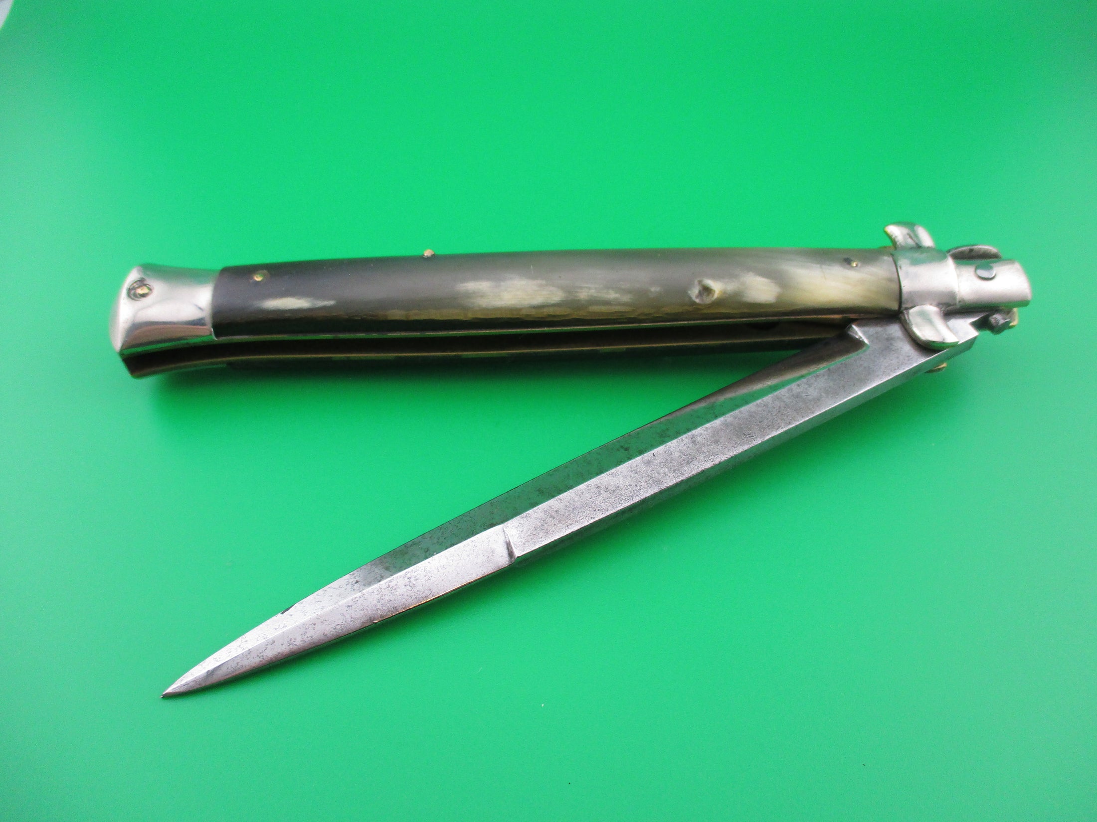 z Mauro Mario 13 inch vintage Italian picklock switchblade 1950s 5mm ...