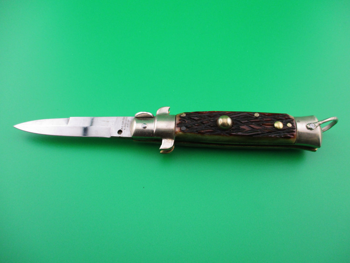 Ring Cutlery B Svoboda Japan 15cm bone picklock stiletto switchblade N ...