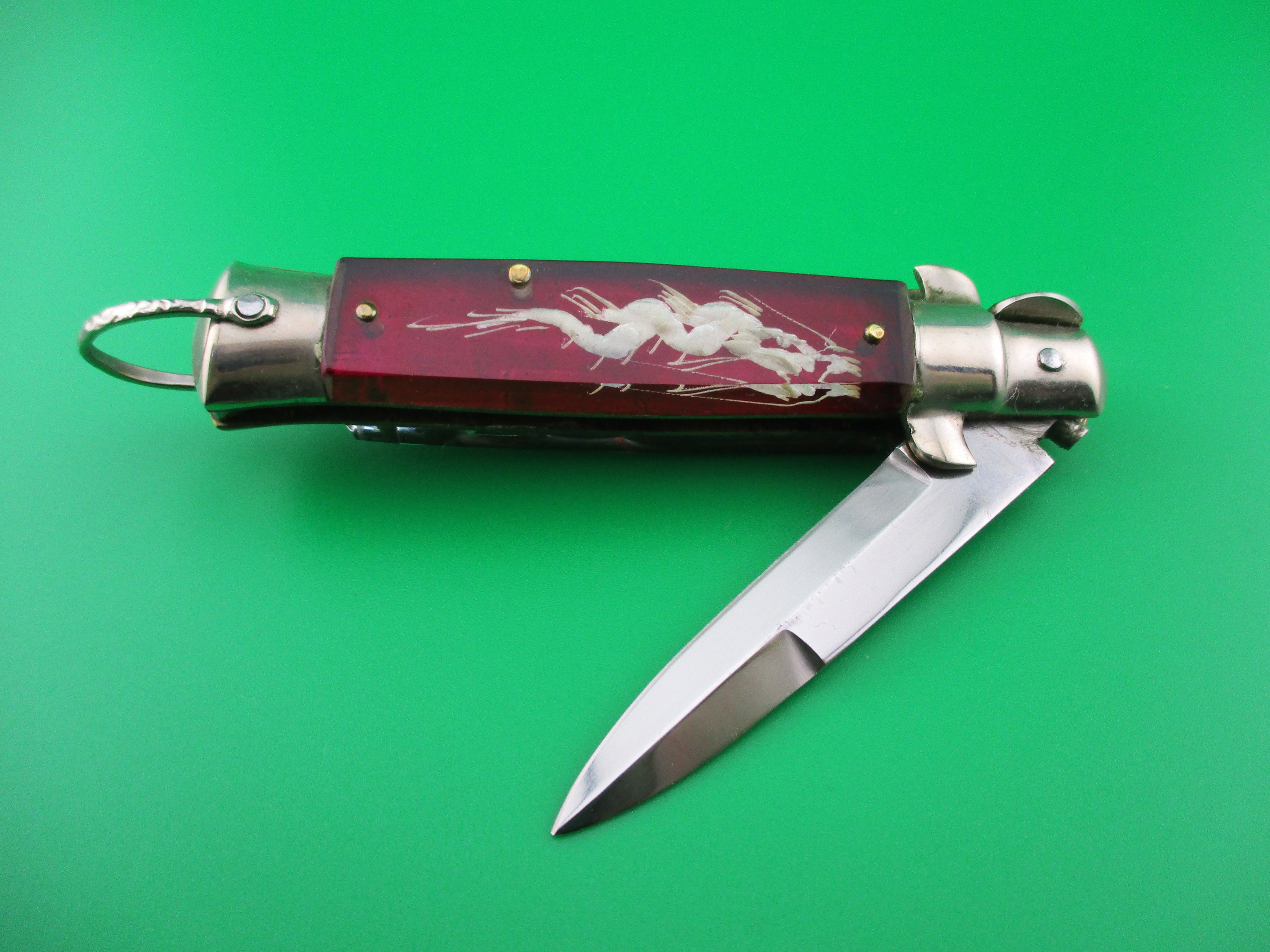 Ring Cutlery B Svoboda Purple Dragon picklock NOS switchblade – Apple ...