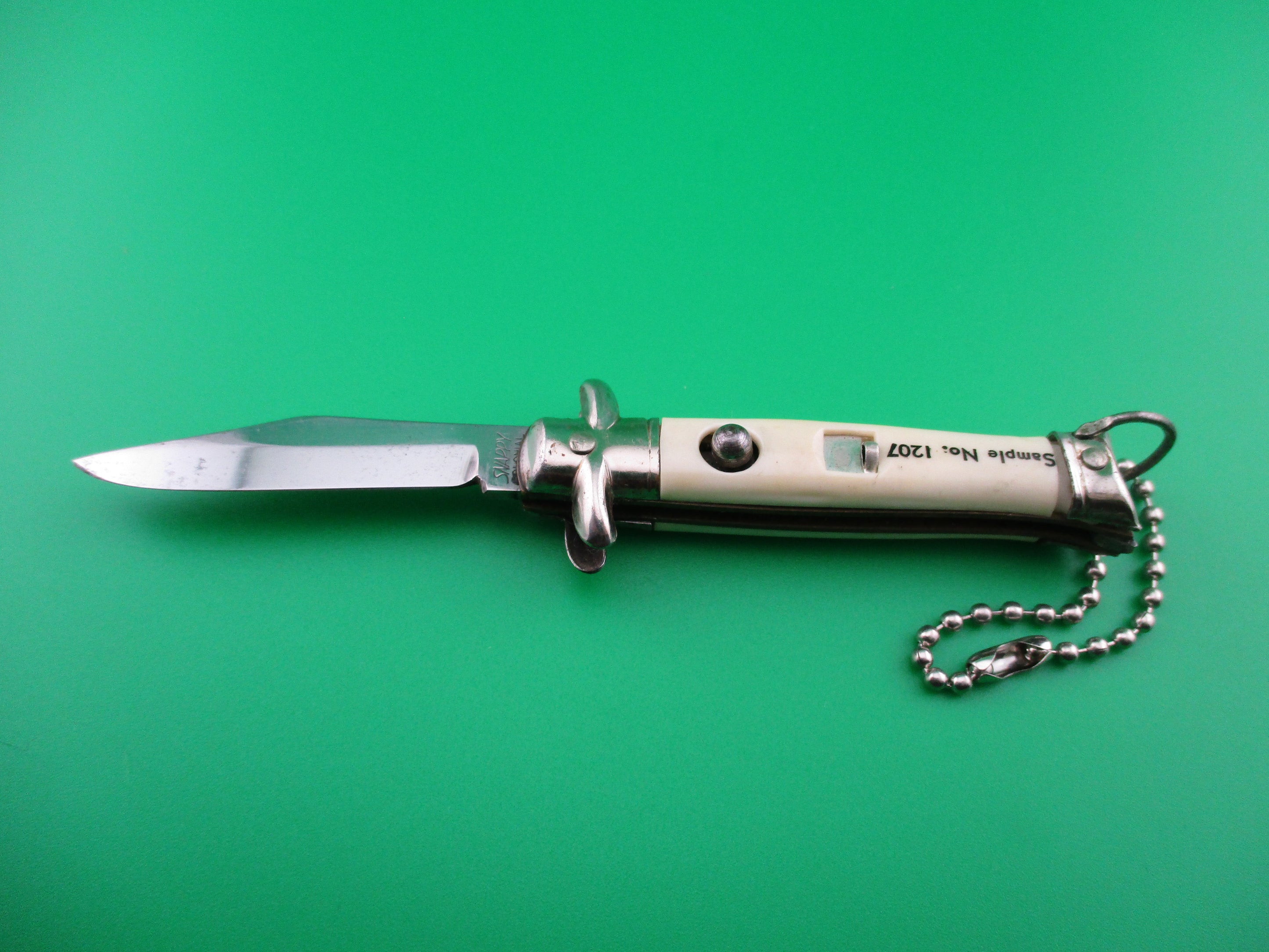 Colonial Kemper Thomas Company Salesman hinged display box w/ knives ...