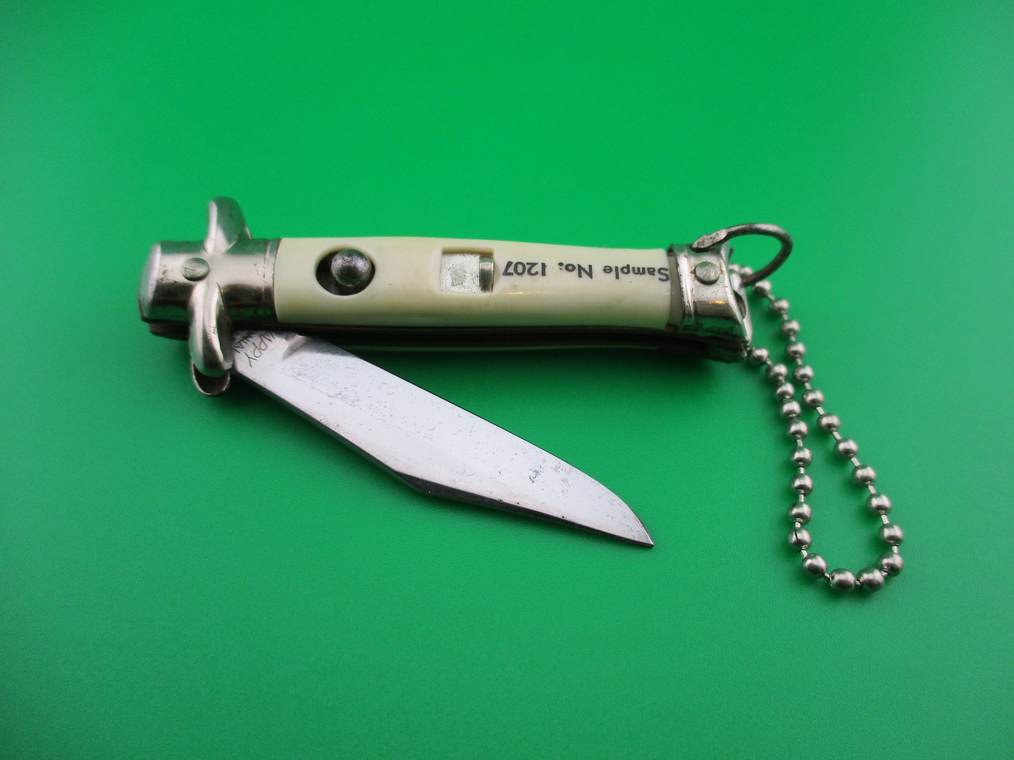 Colonial Kemper Thomas Company Salesman hinged display box w/ knives ...