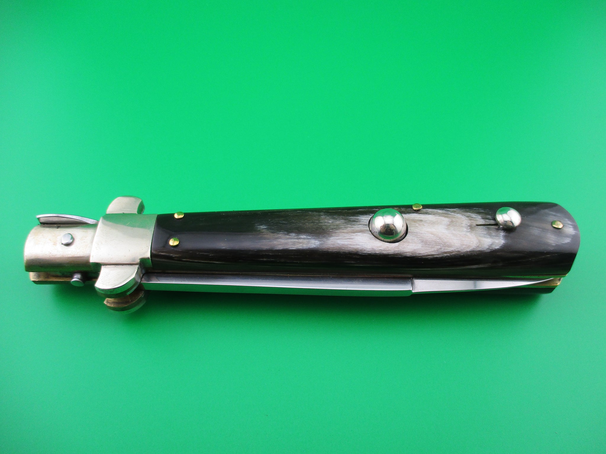 z Renzo Pascotto 28cm Italian Frosolone style picklock switchblade kni ...