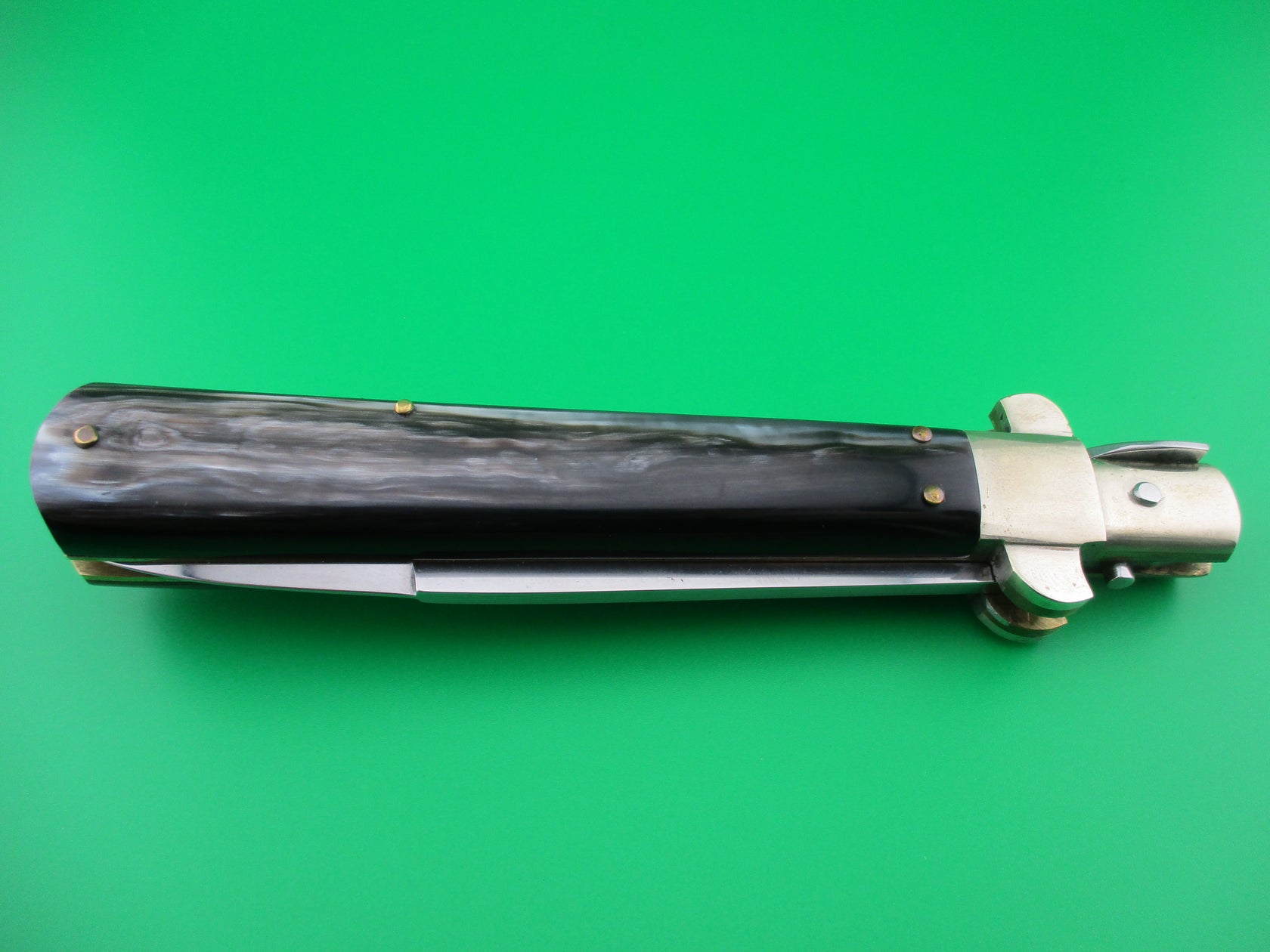 z Renzo Pascotto 28cm Italian Frosolone style picklock switchblade kni ...