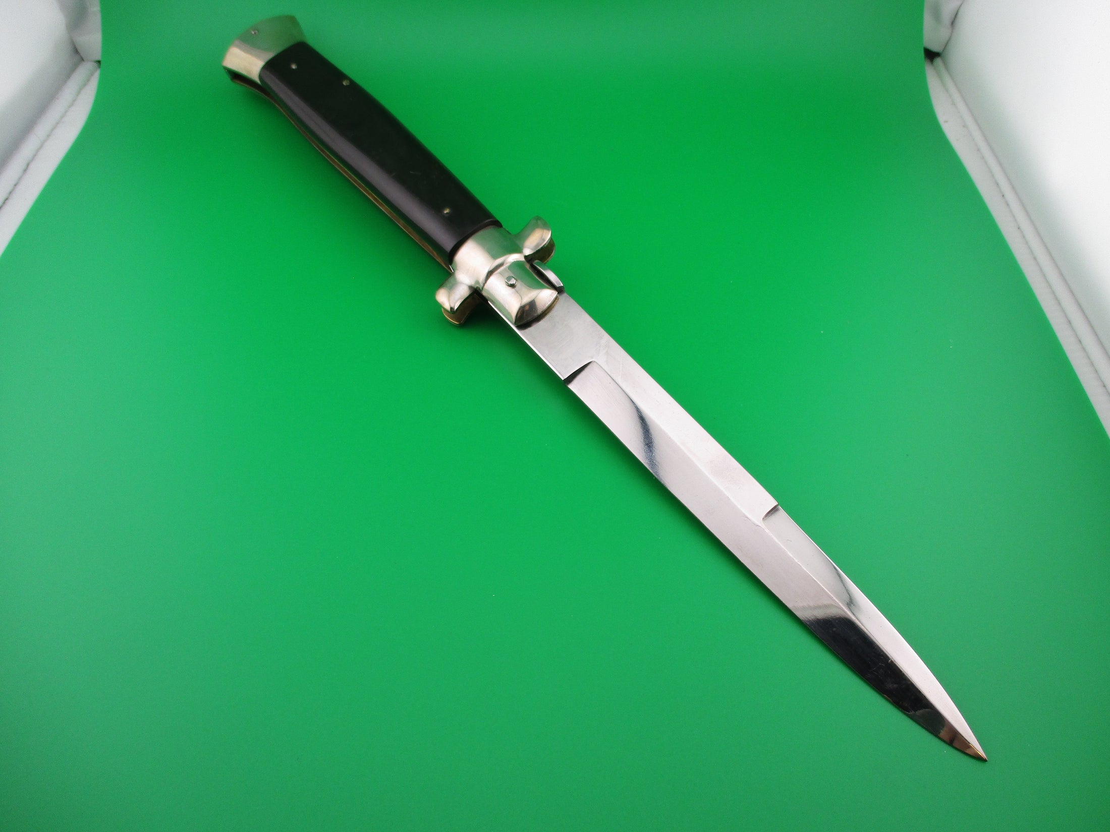 z Rostfrei 37cm Italian Vintage Stiletto Switchblade knife – Apple ...