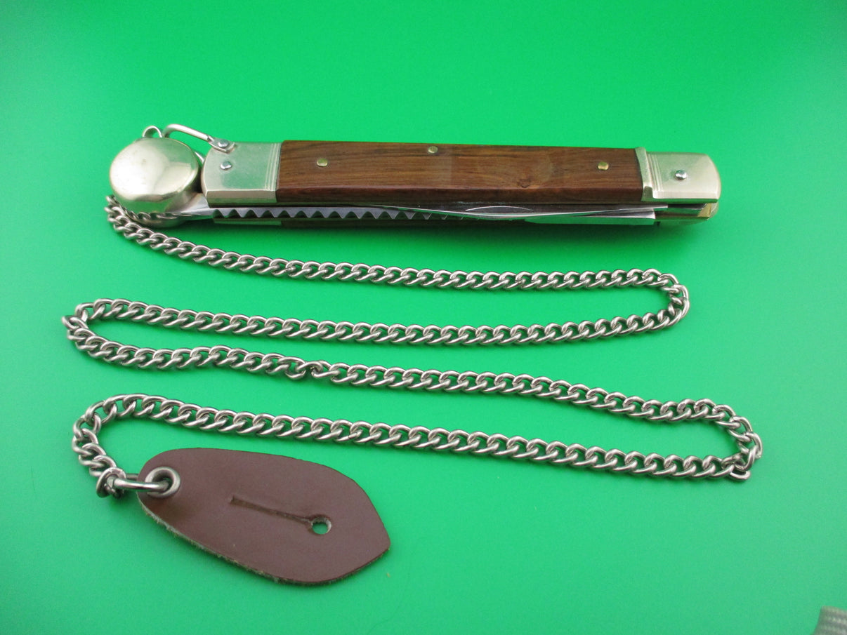 z Hubertus Solingen Rostfrei Fish Knocker Fisherman's Lever switchblad ...