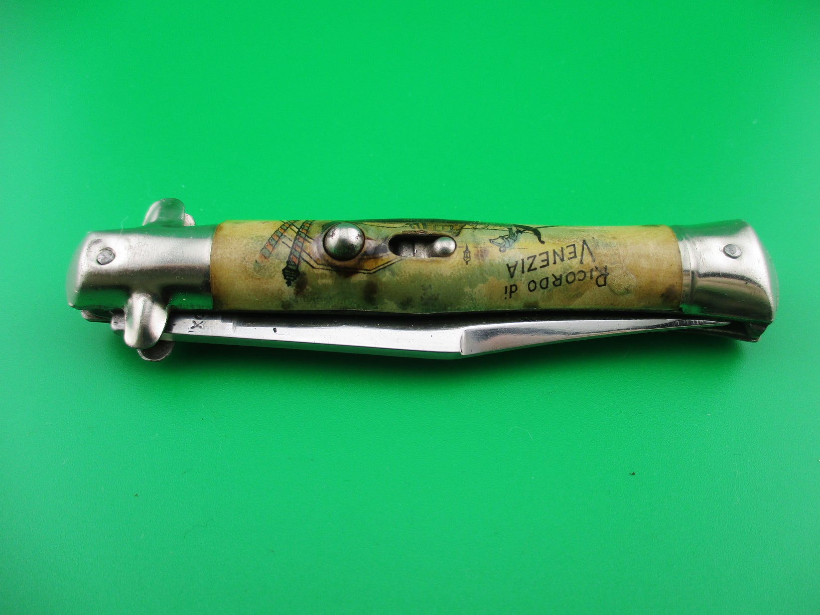 z INOX 18cm Italian Tourist Souvenir of Venice switchblade knife ...