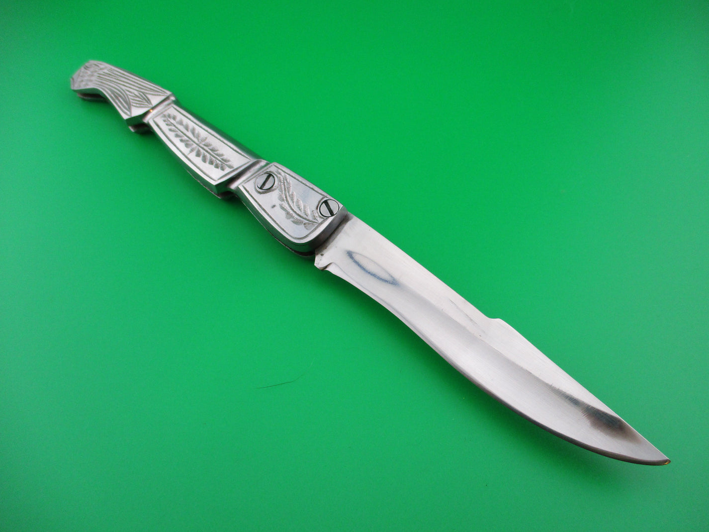 RPK 23cm Vintage Russian Prison Knife All Metal Engraved switchblade ...