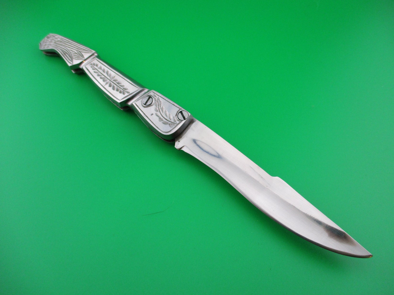 RPK 23cm Vintage Russian Prison Knife All Metal Engraved switchblade ...
