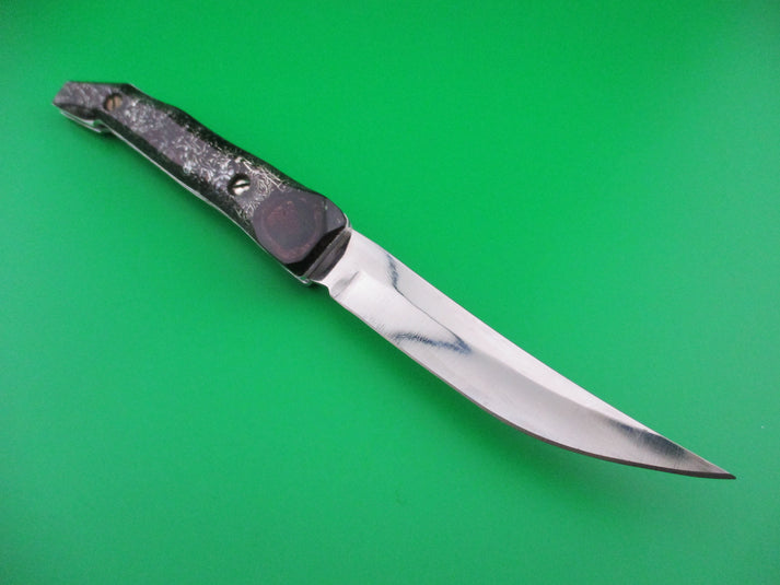 RPK 21cm Vintage Russian Prison Knife Beautiful scales switchblade ...