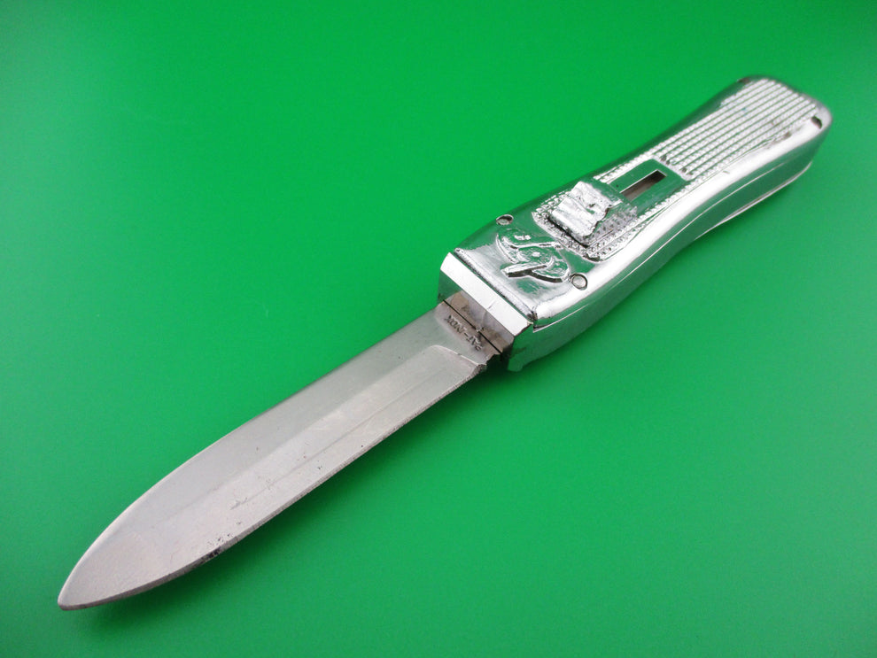 z PAT INOX 19cm Spanish Silver bf OTF double action switchblade vintag ...