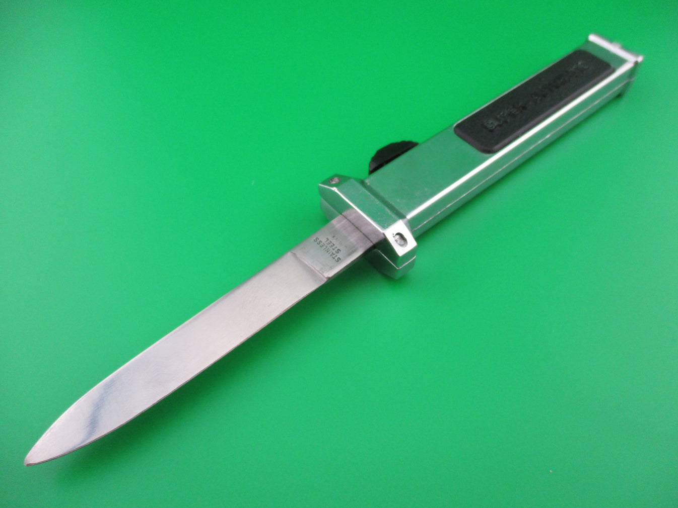 z SUPER AUTOMATIC 23cm Vintage DA OTF Metal frame Japanese switchblade ...