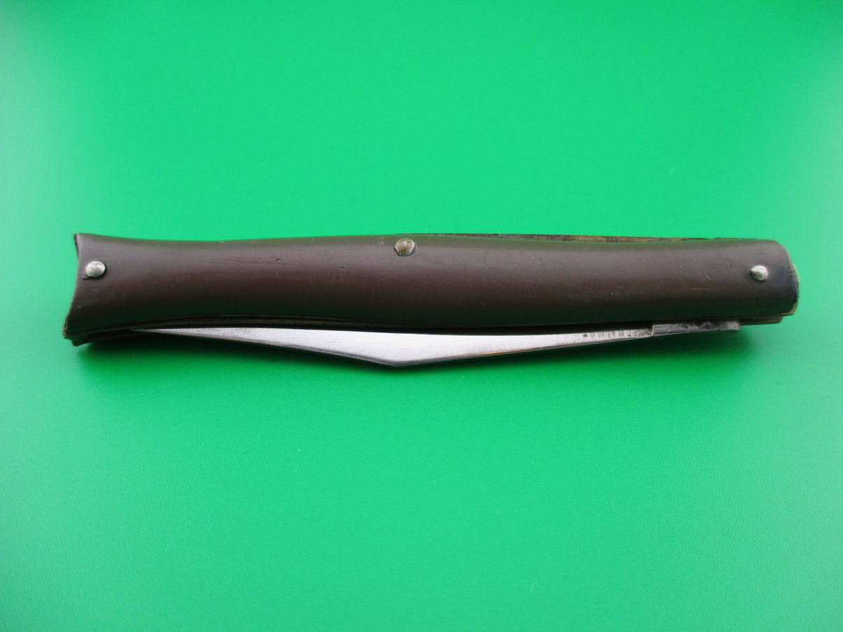 z Edgemaster Fishtail 1950s vintage Olive Green switchblade – Apple ...