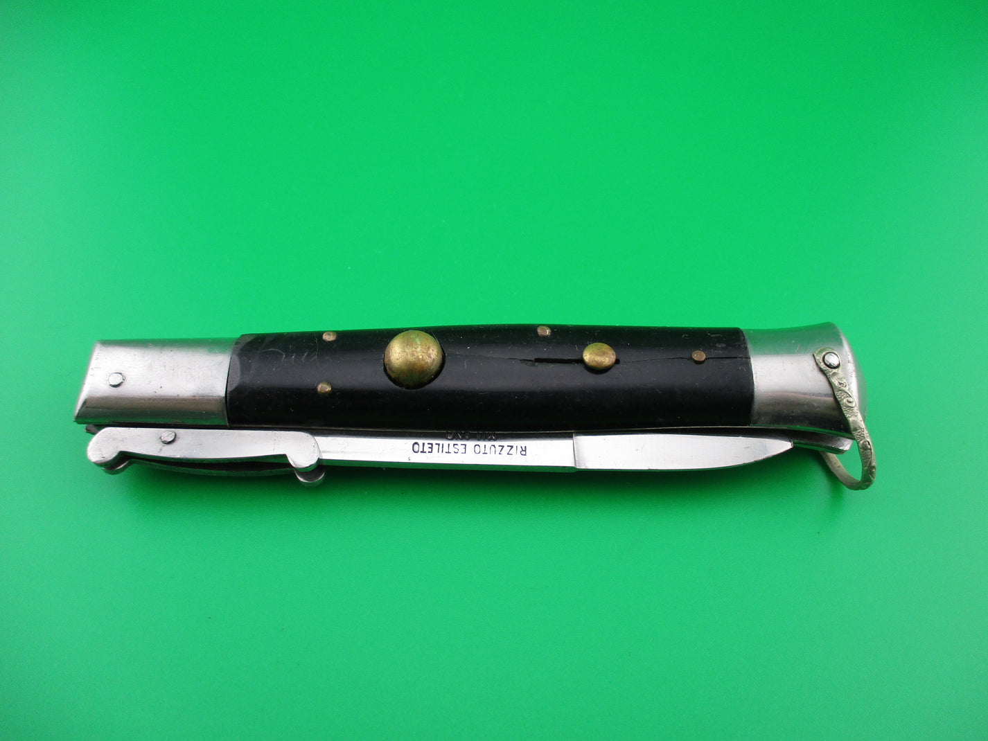 Rizzuto Estileto Milano 9 inch Japanese swing guard switchblade – Apple ...