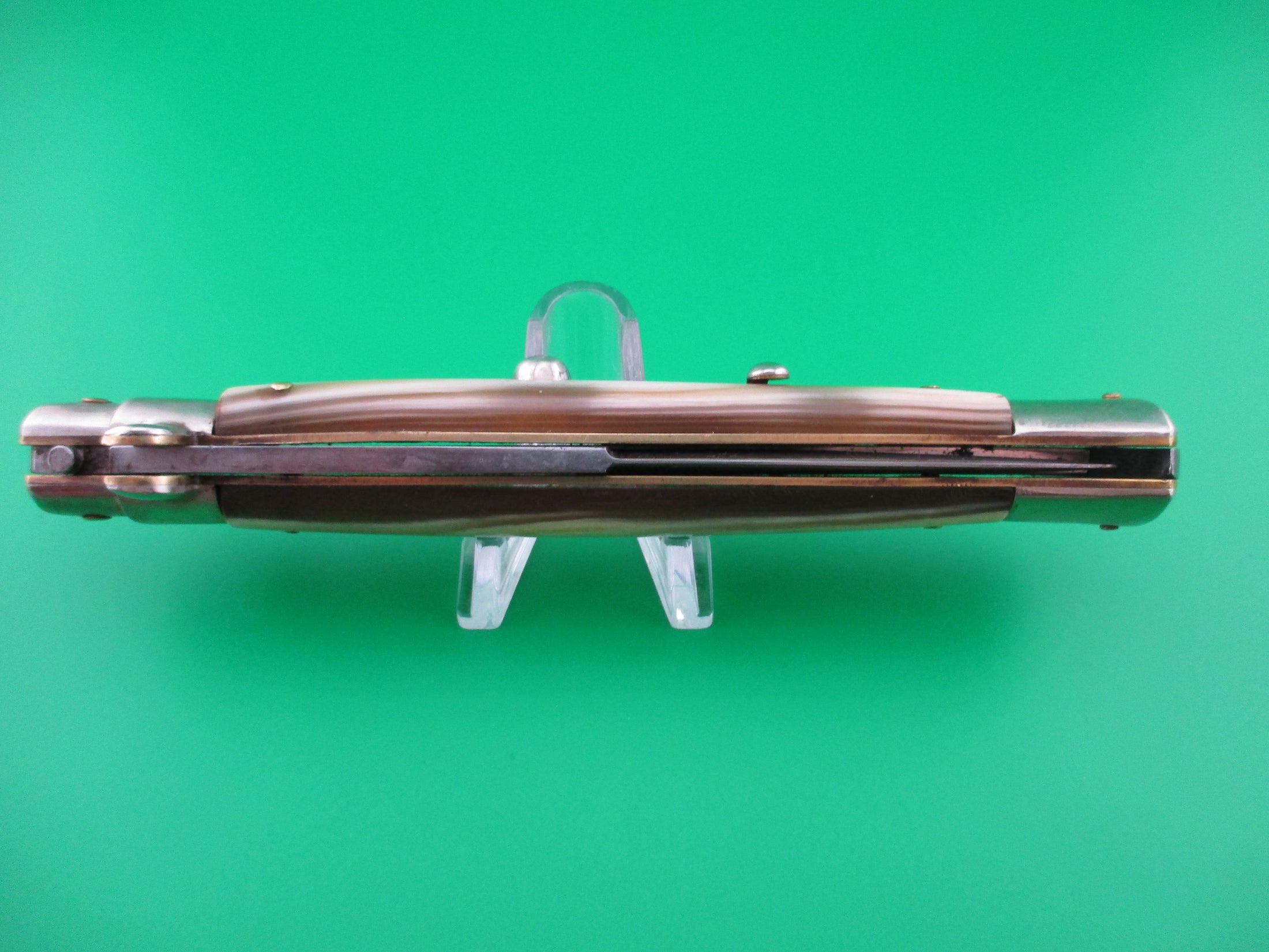 z CORICAMA 28cm Italian Vintage Picklock Red Dot switchblade knife ...