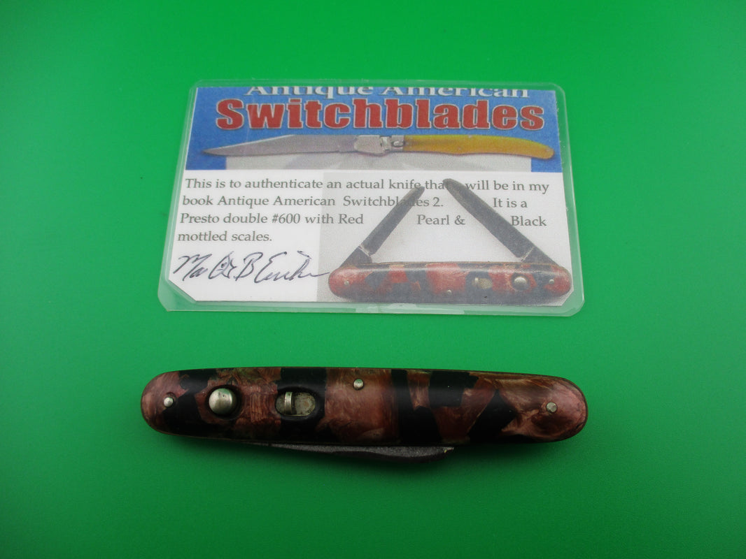 Book Knives. Actual knives featured in Antique American Switchblades ...