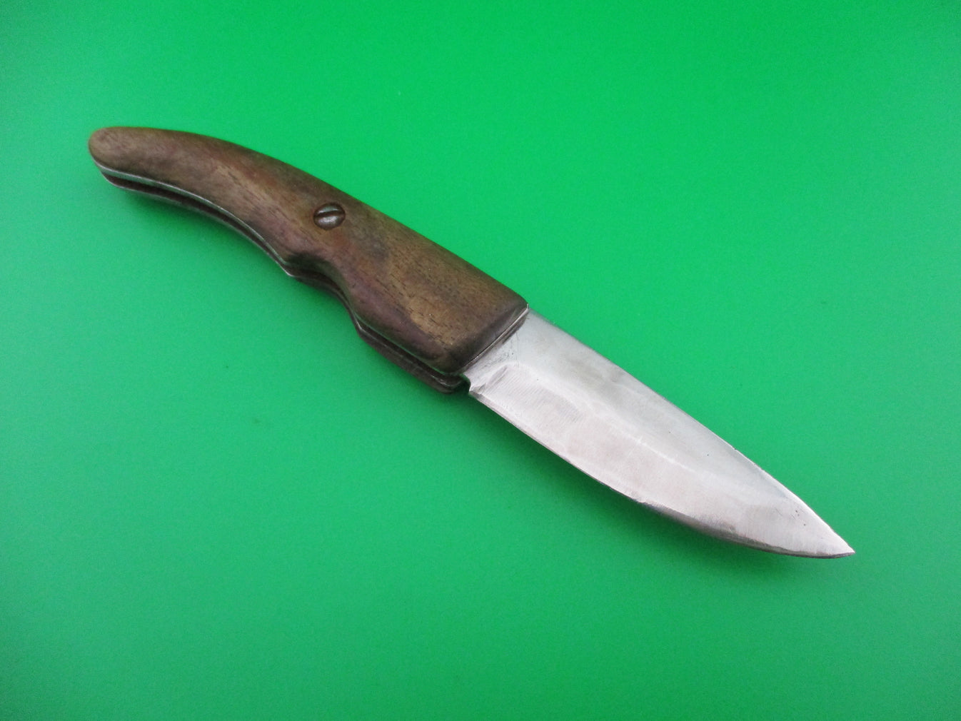 z RPK 14.5cm Russian Prison Knife Scale release wood automatic knife ...