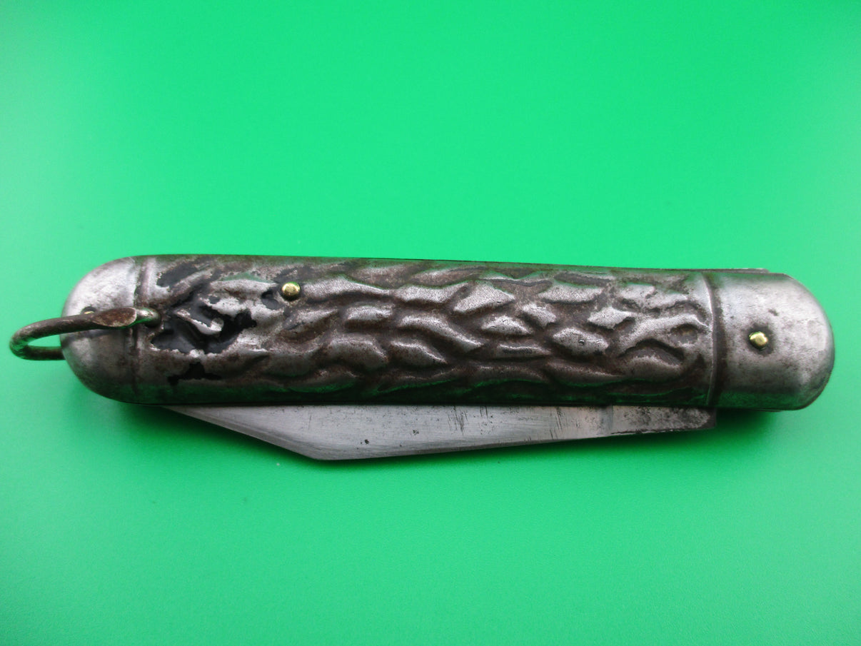 z Edgemaster Paratrooper style 4 1/8" all metal automatic knife made i – Apple Valley Knives