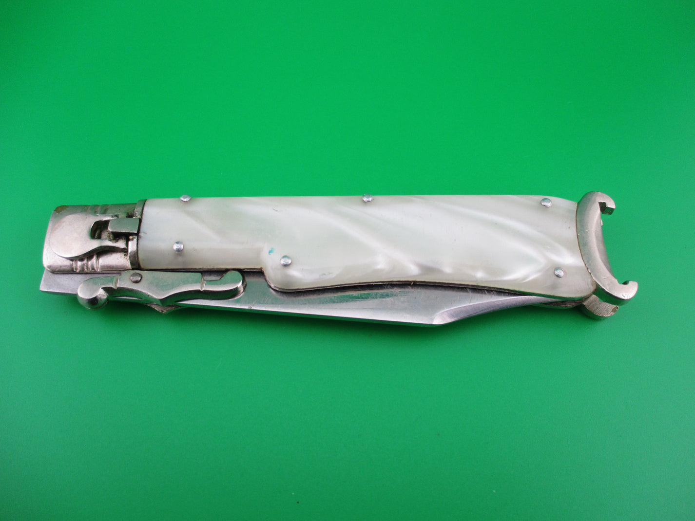 z GARRIDO TOLEDO INOX 23cm Spanish Swing Guard Shell puller Pearlex ...