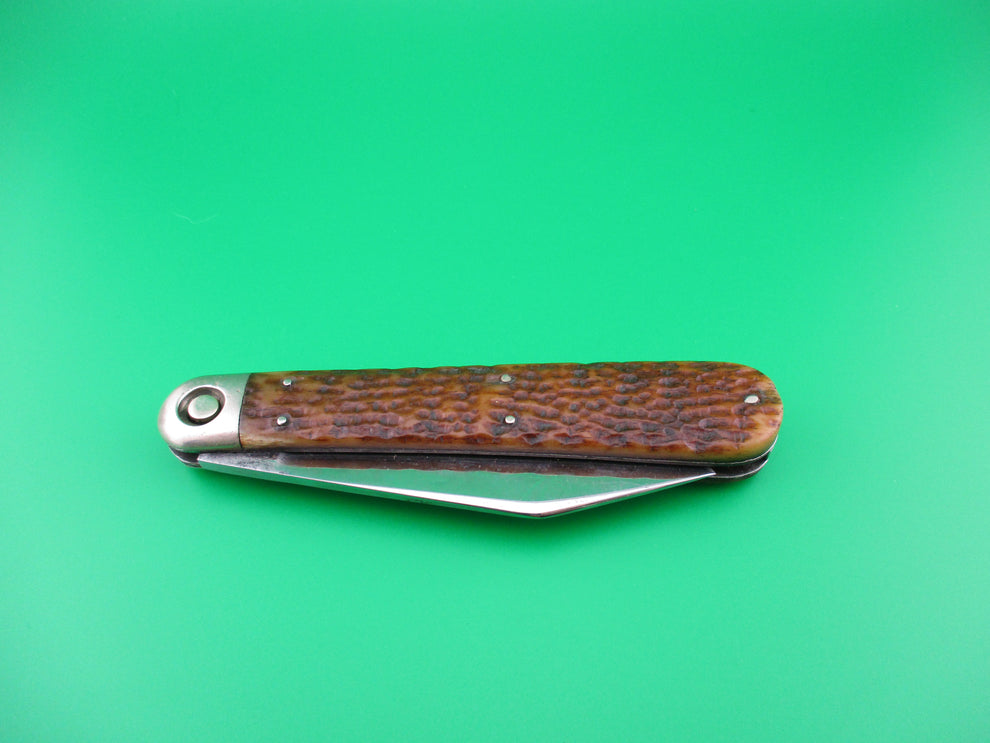 Press Button Knife Co #1000 INVINCIBLE antique switchblade knife ...